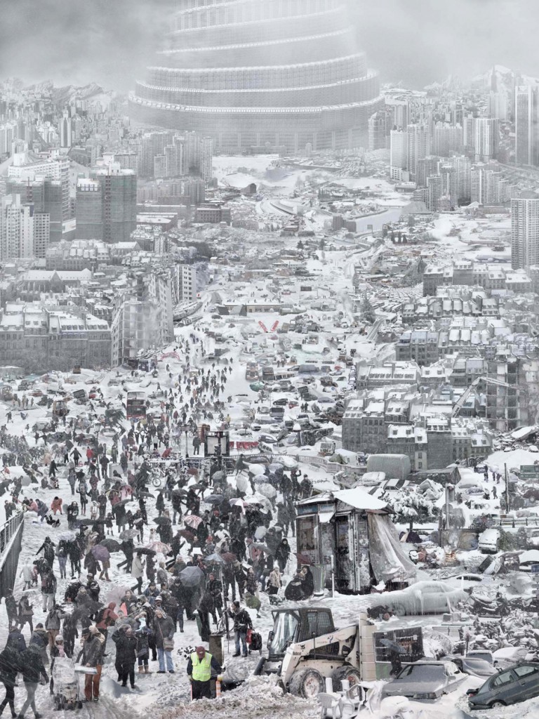 The tower of Babel: The Snow, 2010 – DU ZHEN-JUN 杜震君